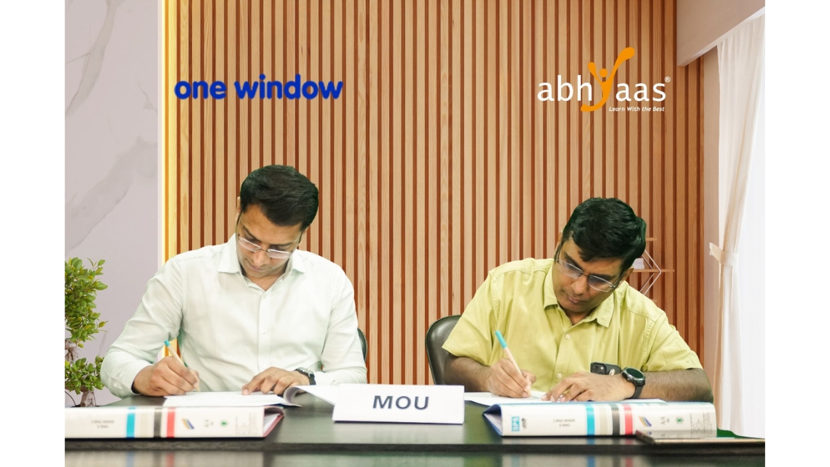 The New Beginnings: Abhyaas Edu Technologies and One Window Sign Strategic MoU to Empower Global ...